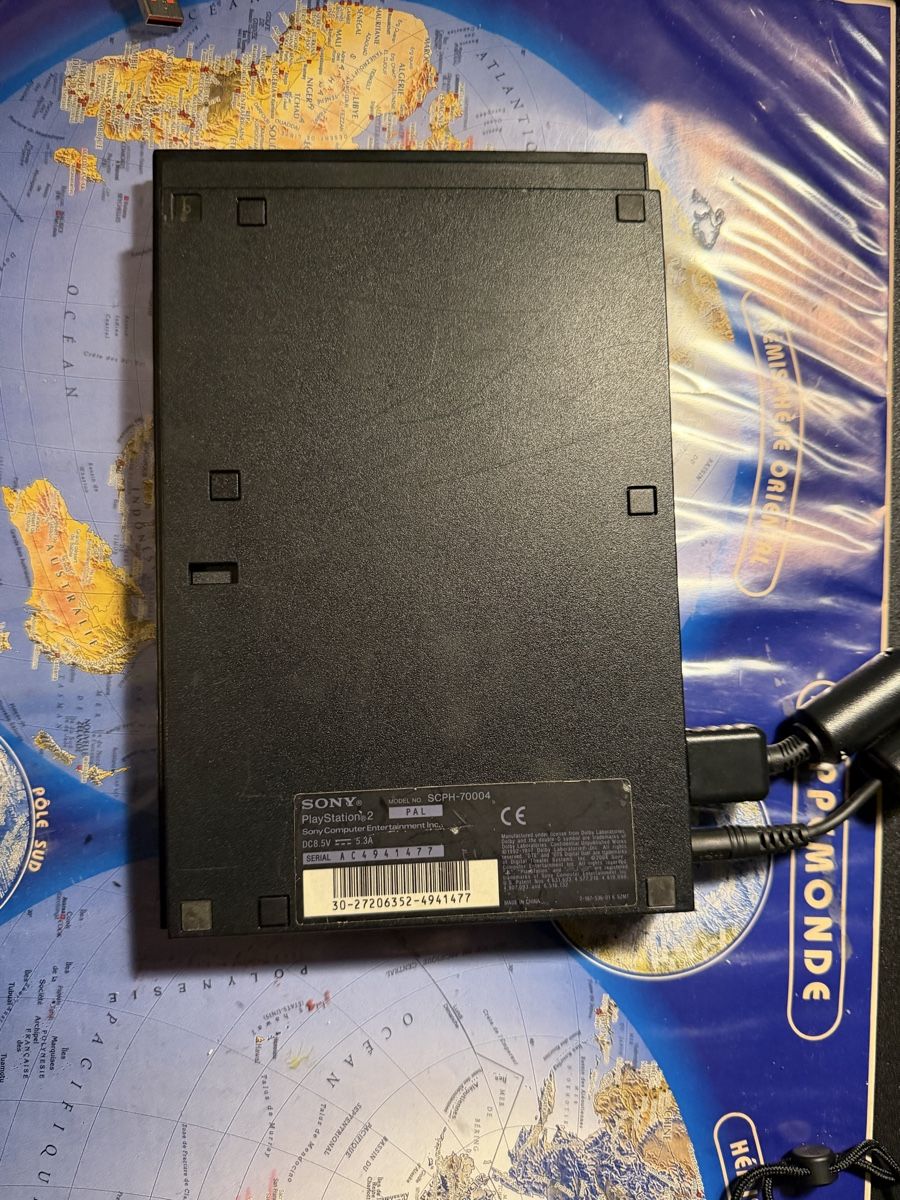 PlayStation 2 - Console + Jeux + carte mémoire fonctionnelle (D ...