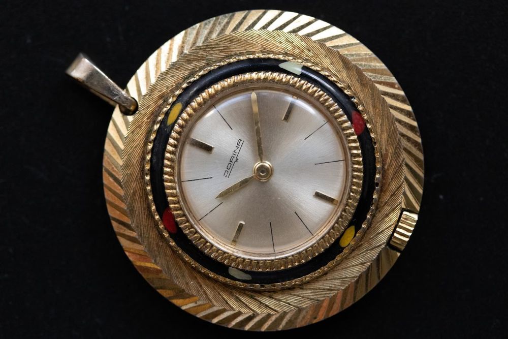 Top rare Jorina Kettenuhr / Damenuhr / Sammleruhr -3H (Gebraucht) in ...
