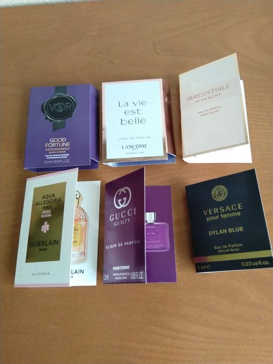 GUCCI-VERSACE-VIKTOR&ROLF-GUERLAIN-LANCOME Parfumproben (Neu und originalverpackt) in Hinwil für ...