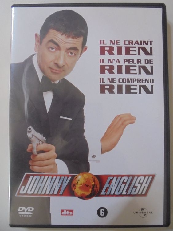 " Johnny English " Rowan Atkinson. F + E + arabe + bulgare (D'occasion ...