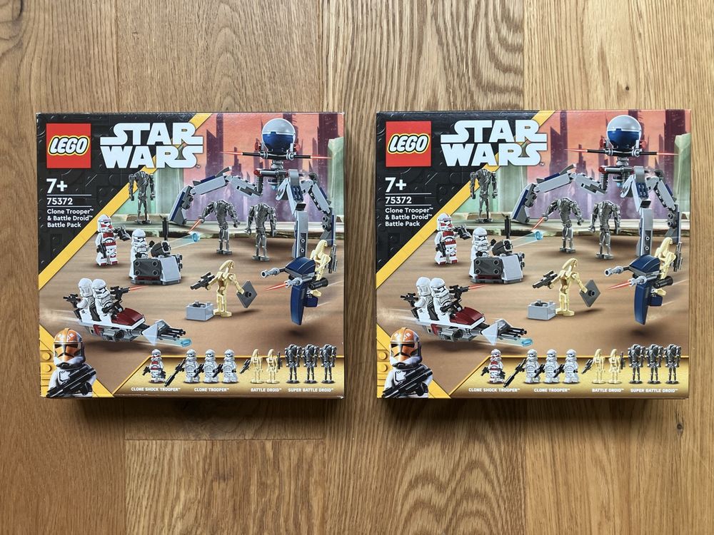 Lego 75372 2x Clone Trooper & Battle Droid Battle Pack | Kaufen auf Ricardo