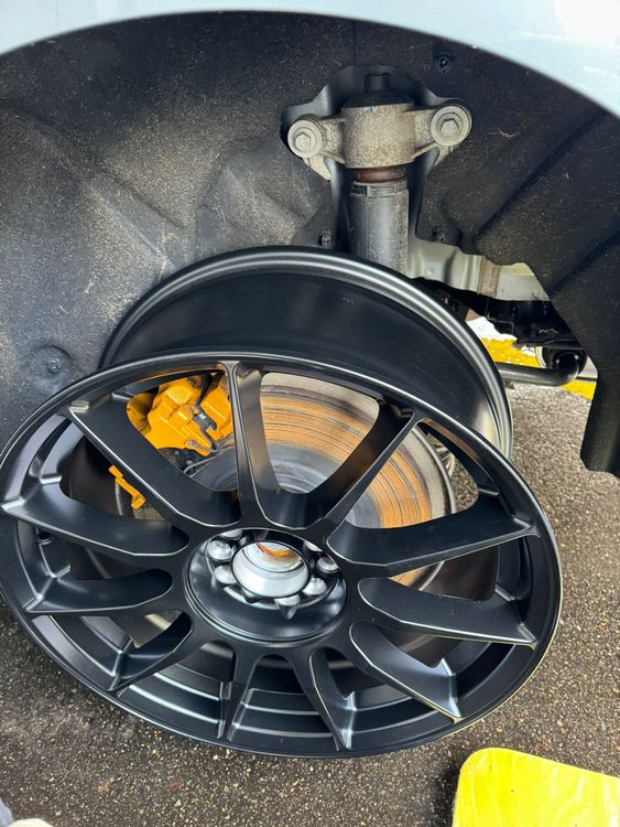 1 Set Neue Rotiform DTM 5x108 /5x114.3 in schwarz | Kaufen auf Ricardo