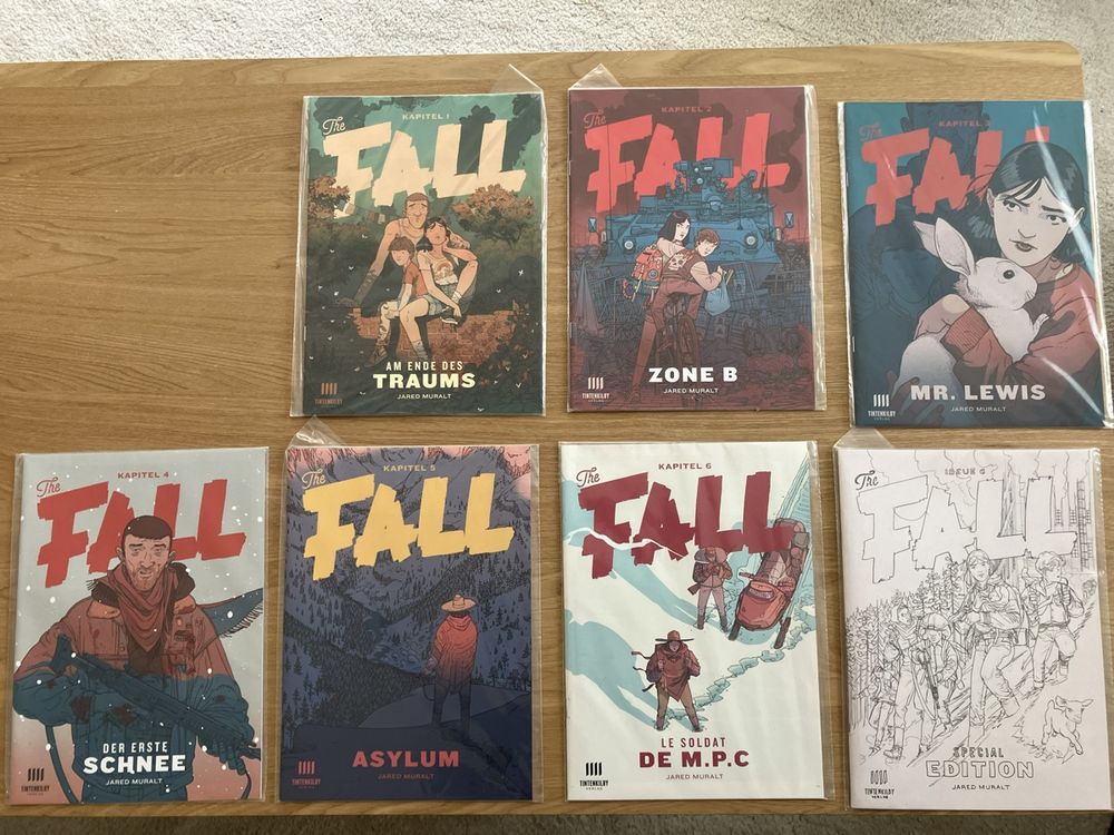 The Fall Band 1-6 + Issue 6 von Jared Muralt (Neu (gemäss Beschreibung ...