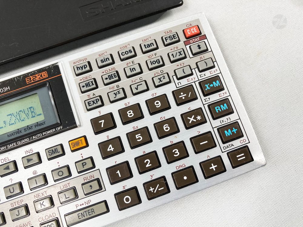 SHARP PC 1403H Pocket-Computer Basic 32KB Vintage Calculator (Gebraucht) in für CHF 60 – mit ...
