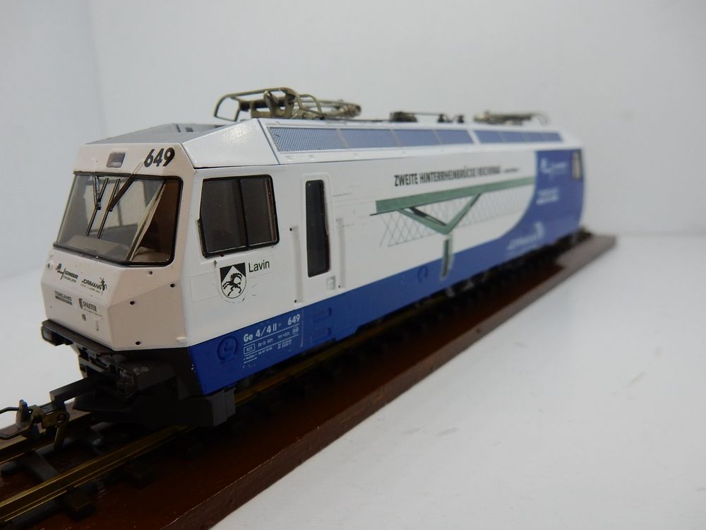 Hom- Bemo - RhB "Rhätische Bahn"- Loc Ge 4/4 III 649" Lavin" (Gebraucht) in Locarno für CHF 429. ...