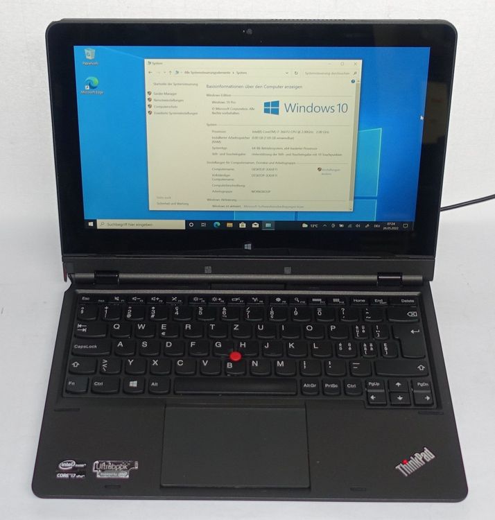 Lenovo ThinkPad Helix 3698-6CG | Kaufen auf Ricardo