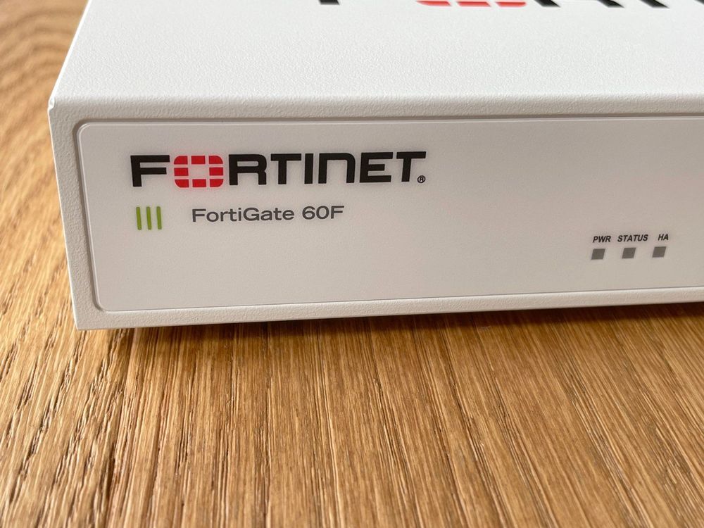 Firewall Fortinet FortiGate 60F (Gebraucht) in Thalwil für CHF 290 ...