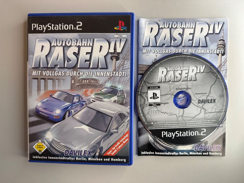 Autobahn Raser IV mit vollgas durch die Innenstadt - PS2 (Gebraucht) in ...