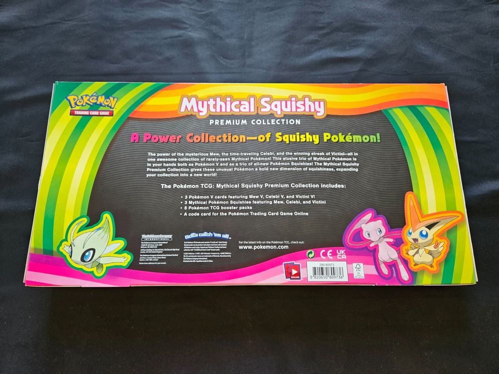 Pokémon Mythical Squishy Premium Collection Box (EN) (Neu und ...