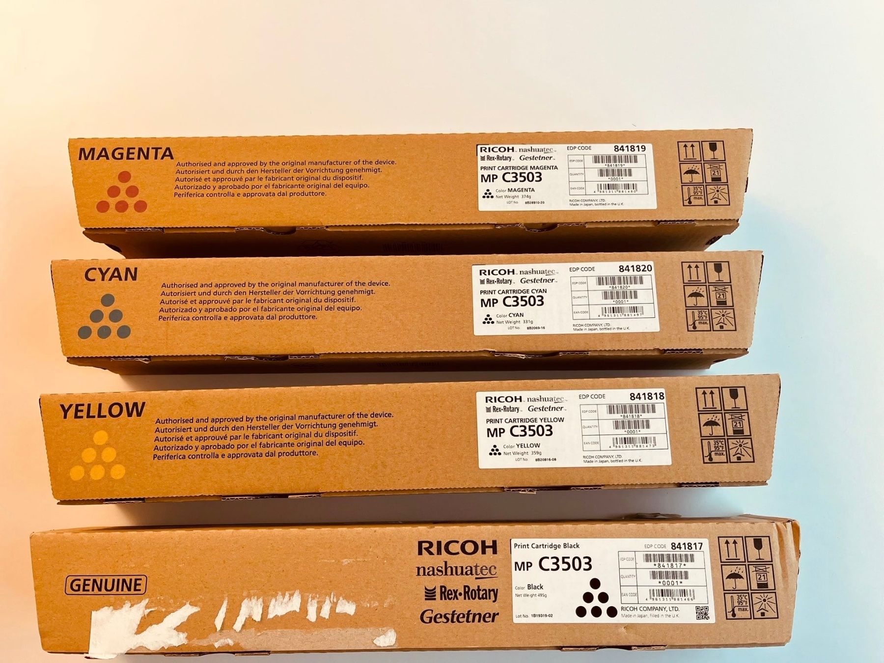 Nashuatec MP C3004ex Drucker Kopierer Scanner Ricoh für Büro (D ...