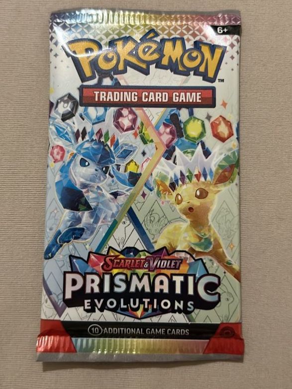 Pokémon Prismatic Evolutions SV08.5 Booster Pack sealed EN (Neu und ...