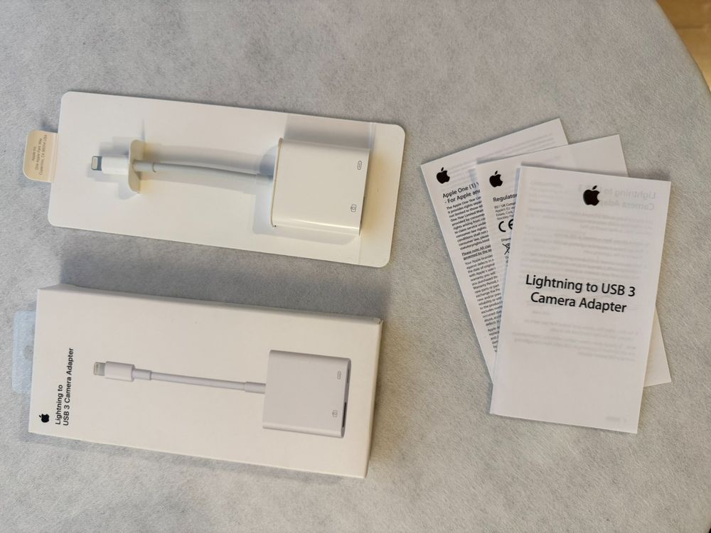 Apple Lightning auf USB 3 Kamera-Adapter für High-End Audio (Neu ...