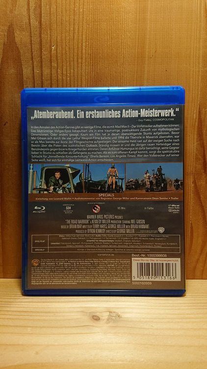MAD MAX Der Vollstrecker Blu-Ray mit Mel Gibson (Gebraucht) in ...