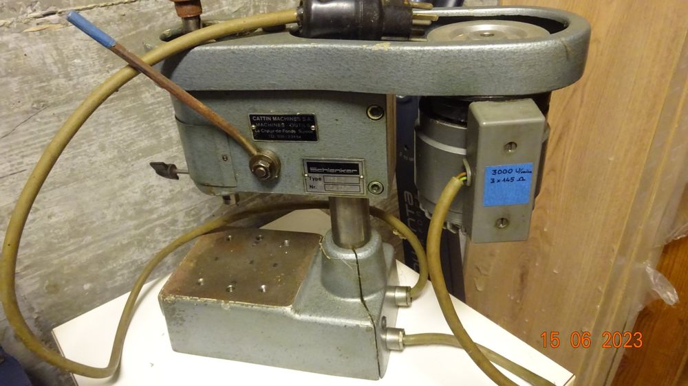 Machine à percer Schlenker BS2 Cattin Machines Ch.de Fonds (Gebraucht ...