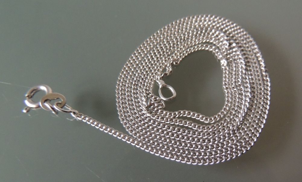 Silber 925 Panzer Halskette 60 cm / 1,5 mm | Kaufen auf Ricardo