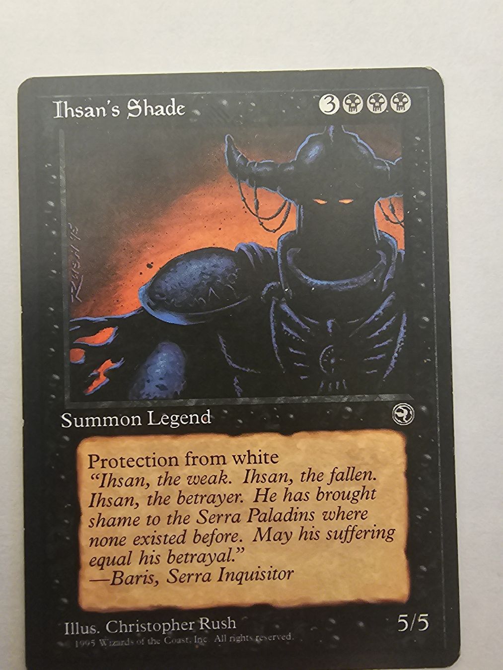 Original Magic Karte: Ihsan's Shade - Legend - Selten! (Gebraucht) in ...