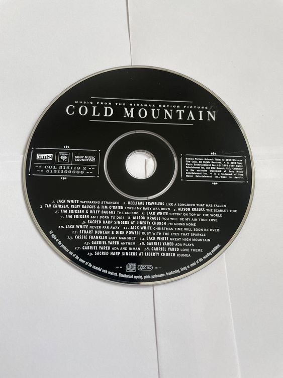 Cold Mountain - Music From The Miramax Motion Picture (Gebraucht) in ...