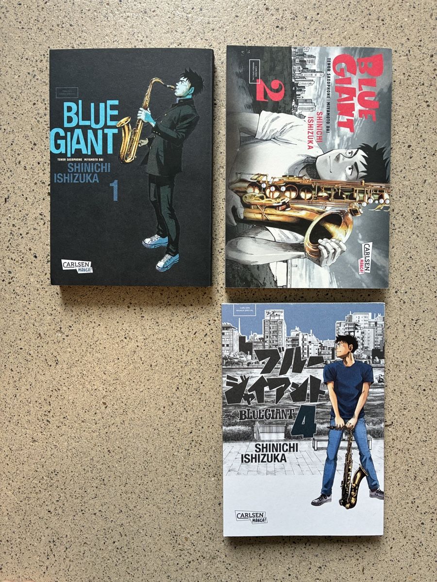 Blue Giant Manga - Band 1, 2 & 4 - Top Zustand! (Gebraucht) in Zürich ...