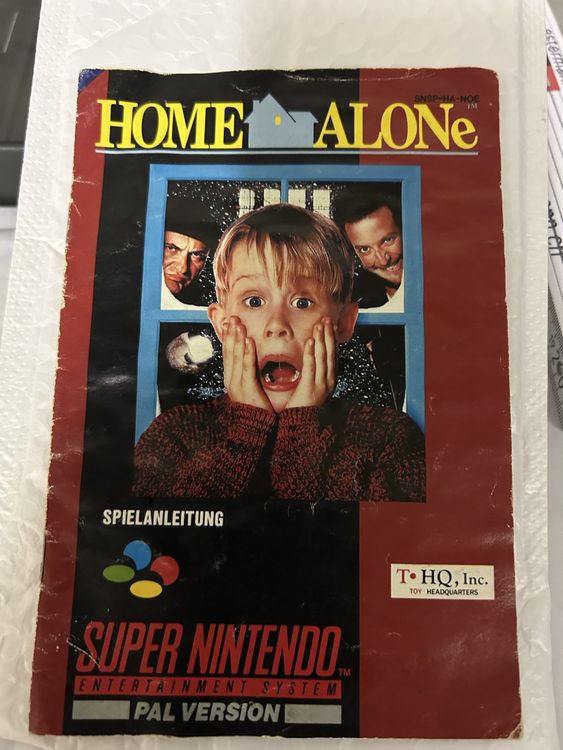 Home Alone Nintendo Snes Anleitung | Kaufen auf Ricardo