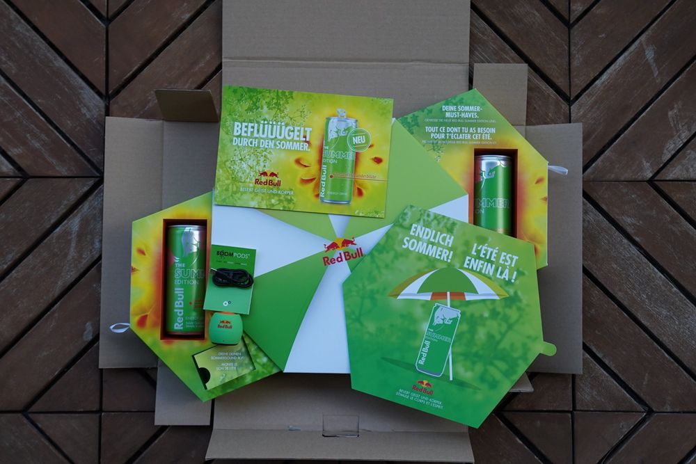 Red Bull Limited Summer Edition Box 2024 | Kaufen auf Ricardo