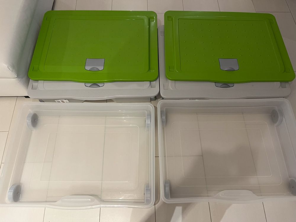 4 x rotho Roll-Box (Gebraucht) in Aarwangen für CHF 14 – nur Abholung ...