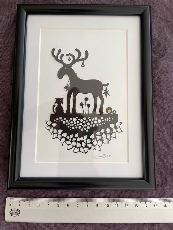 Scherenschnitt von Anita Buri (Neu (gemäss Beschreibung)) in Konolfingen für CHF 48 – mit ...