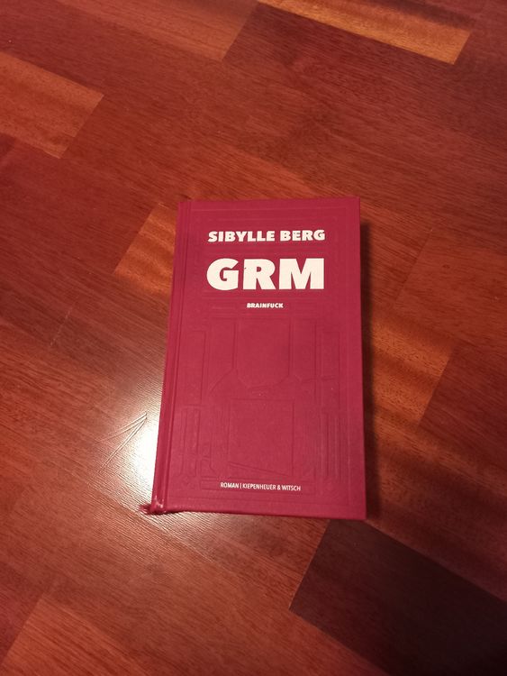 Buch: GRM von Sybille Berg (Gebraucht) in Grüningen für CHF 5 – mit ...