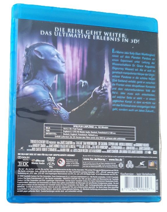 Avatar - Aufbruch nach Pandora 3D (Blu-Ray) (Gebraucht) in Wilen b ...