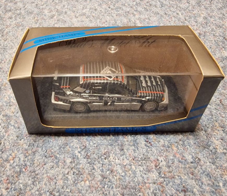 Mercedes 190 Evo2, AMG-König Pilsener, Ludwig 1:43 (Neu und ...