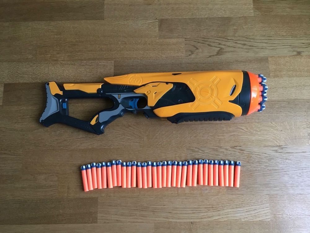 NERF Swarmfire mit vielen Schüssen! (Gebraucht) in Wolfwil für CHF 19 ...