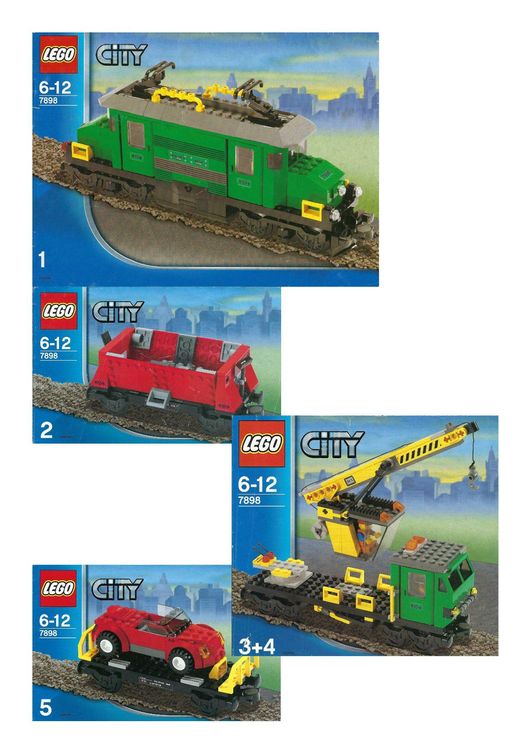 LEGO 7898 Train – Cargo Train Deluxe (Gebraucht) in für CHF 198 – mit ...