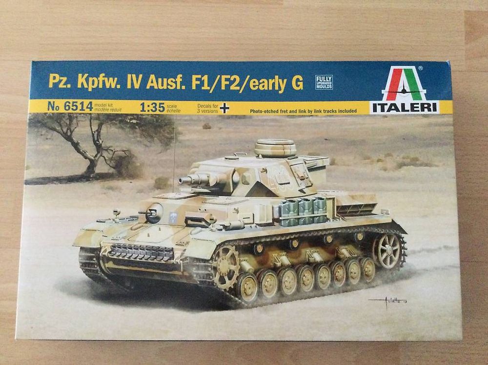 Italeri Panzer IV Ausf. F1/F2/G (Neu (gemäss Beschreibung)) in Rüfenach ...
