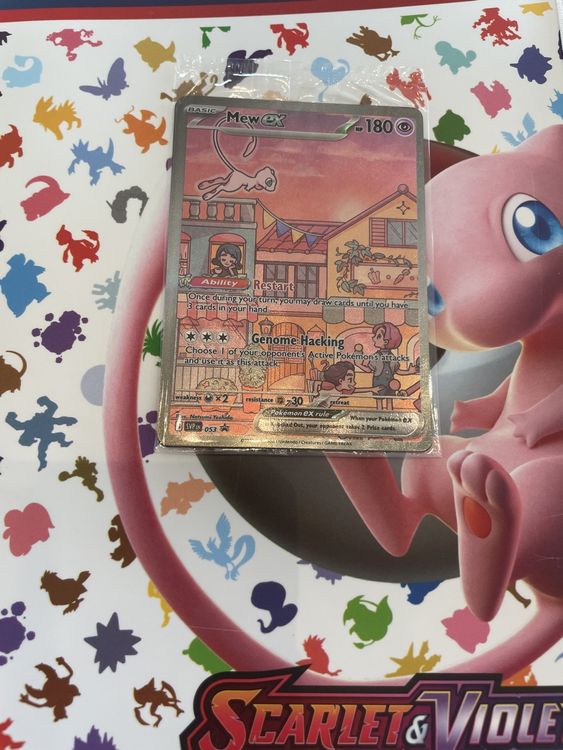 Mew Ex Alt Art Sealed Englisch 053 Promo Pokemon 151 | Kaufen auf Ricardo