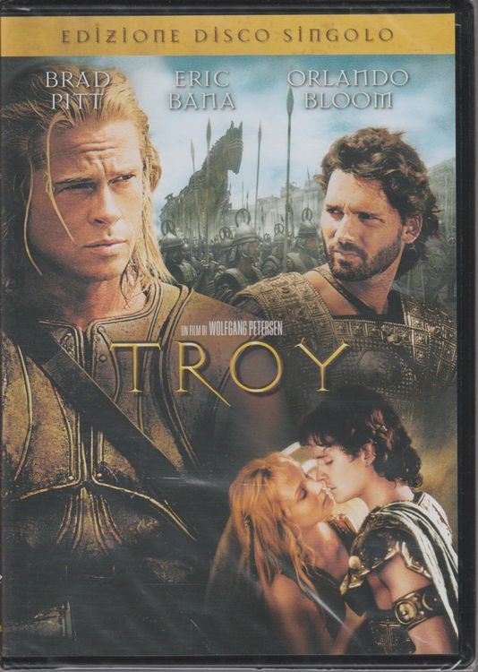 DVD TROY Italiano new EDIZIONE DISCO SINGOLO (Nuovo e nell'imballaggio originale) a bioggio per ...