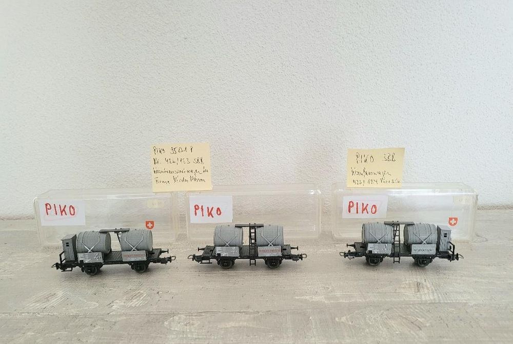 Piko Set mit 3 Weinkesselwagen SBB - CFF, rar! (Gebraucht) in Dielsdorf ...