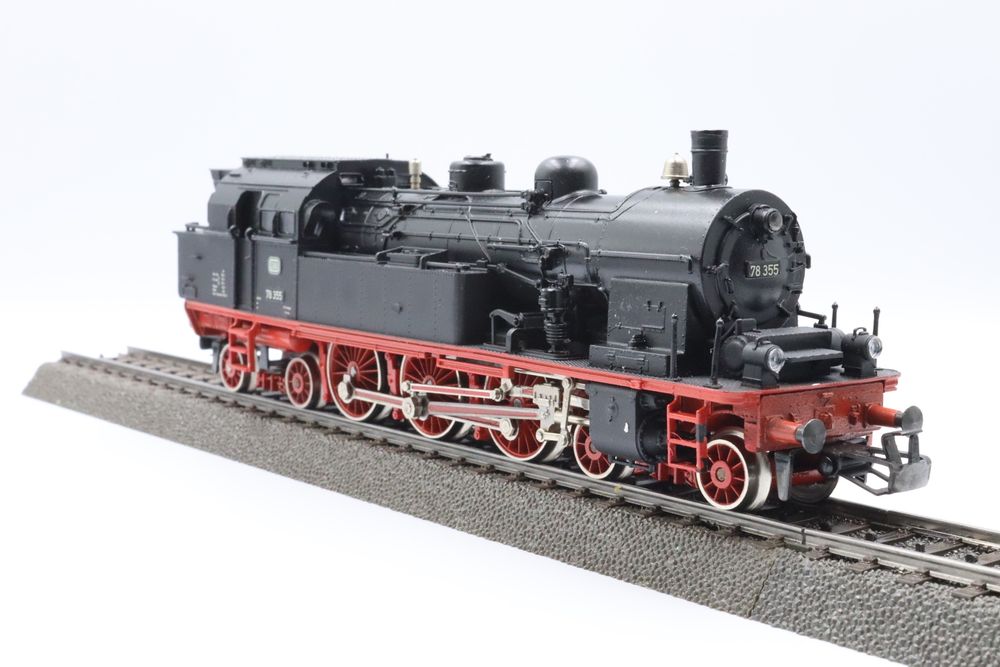 Märklin 3106 Dampflok BR 78 355 DB,schwarz, H0,WS/AC,OVP (Gebraucht) in Felben-Wellhausen für ...