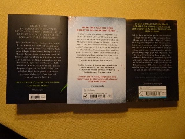 Andreas Gruber - 8 Taschenbücher zur Wahl aus 20 Titeln (Gebraucht) in ...