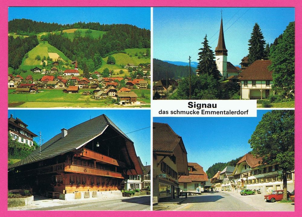 Signau das schmucke Emmentalerdorf 4-Bild Karte (Gebraucht) in für CHF ...