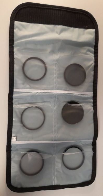 Foto-Filter Set 58mm inkl. Filtertasche, 5 Filter + StepUp | Kaufen auf ...