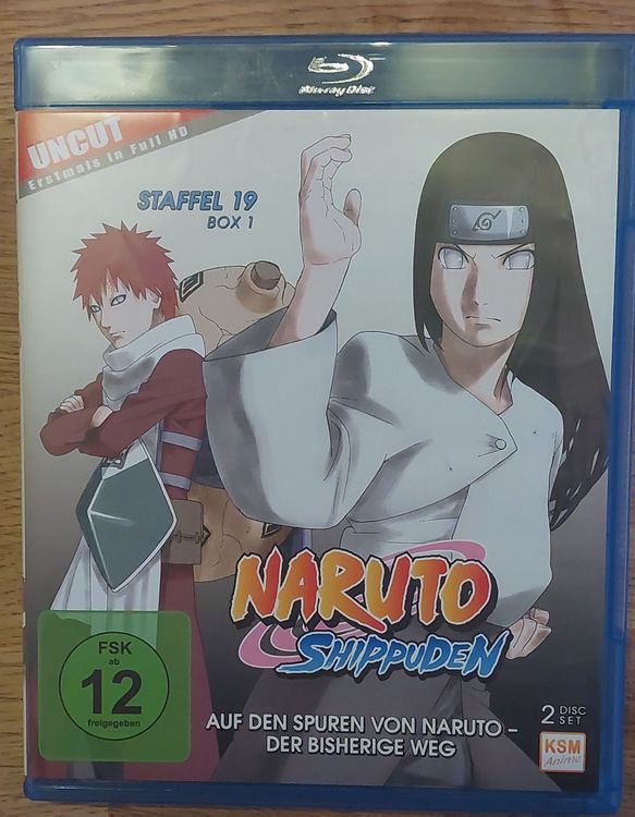 Naruto Shippuden Box 1 der Staffel 19, Blu-ray Disc uncut (Gebraucht) in St. Niklaus VS für CHF ...