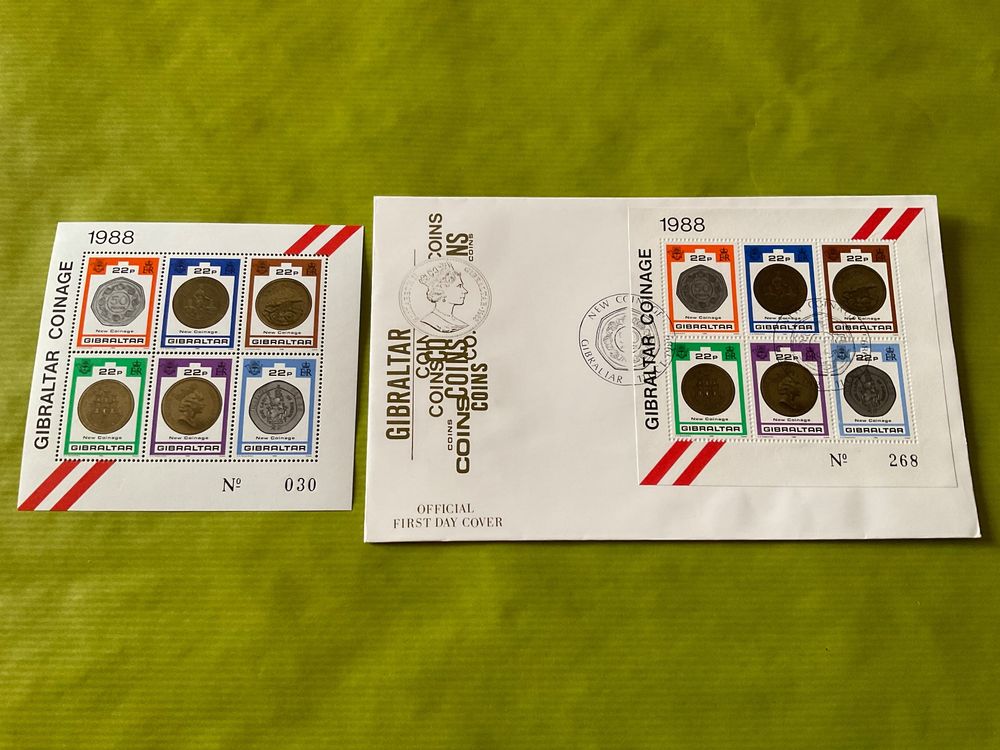 Gibraltar 1988 First Day Cover + Briefmarken | Kaufen auf Ricardo