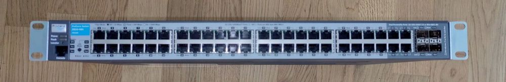 Gigabit Switch HP ProCurve 2810-48g (J9022A) mit 48 Ports (Gebraucht) in Niederteufen für CHF 42 ...