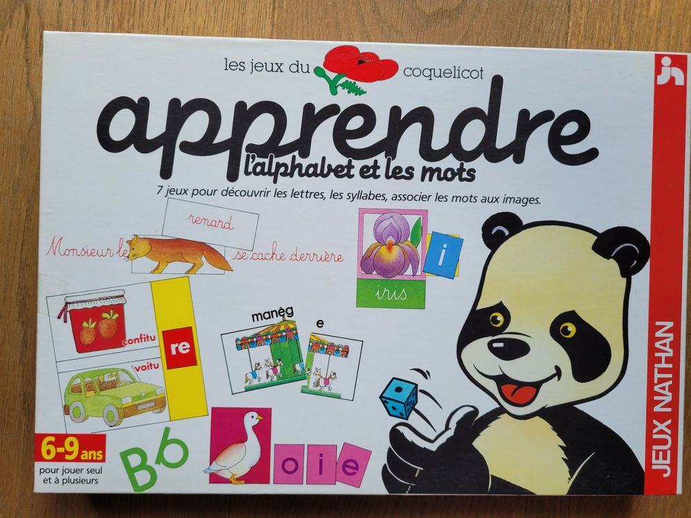 Jeu éducatif Nathan pour apprendre l'alphabet et les mots | Kaufen auf Ricardo