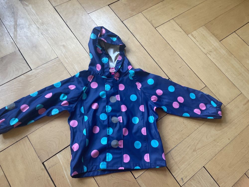 Regenjacke Kids 98 polka dots | Kaufen auf Ricardo