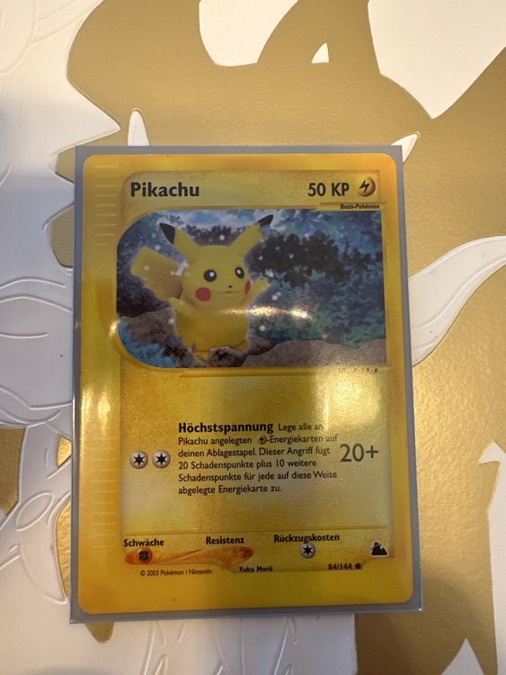 Pokemon Skyridge Pikachu 84/144 NM | Kaufen auf Ricardo