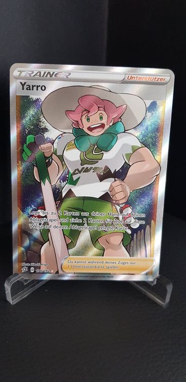 Pokemon karte Trainer Yarro Fullart (Gebraucht) in Müllheim Dorf für ...