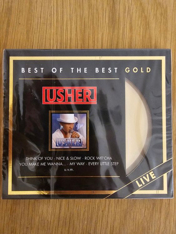 CD - Usher – Live, Best Of The Best Gold - ORIGINALVERPACKT! | Kaufen ...