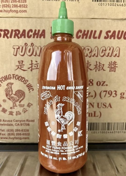 Original Huy Fong Sriracha Hot Chili Sauce Gross 793g Kaufen Auf
