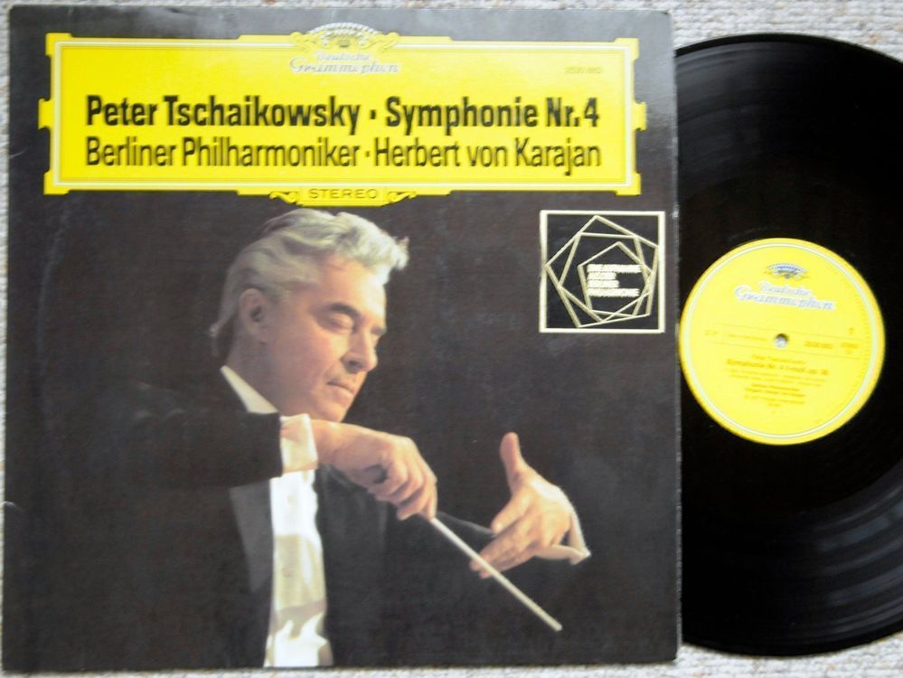 Tchaikowsky Karajan – Symphonie Nr. 4 - LP ♪ GEWASCHEN ♪ (Gebraucht) in Unterseen für CHF 7.9 ...