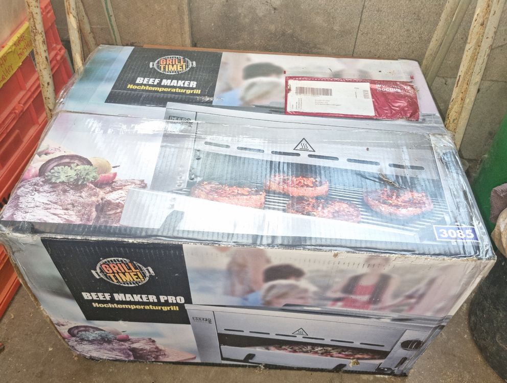 Neuer Beef Maker Pro Hochtemperaturgrill (Neu und originalverpackt) in ...